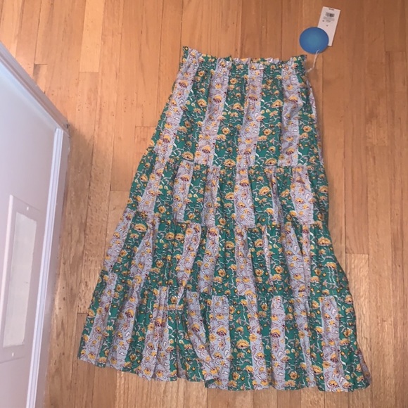 RHODE | Skirts | Nwt Rhode X Target Mixed Whimsical Floral Stripe Print ...